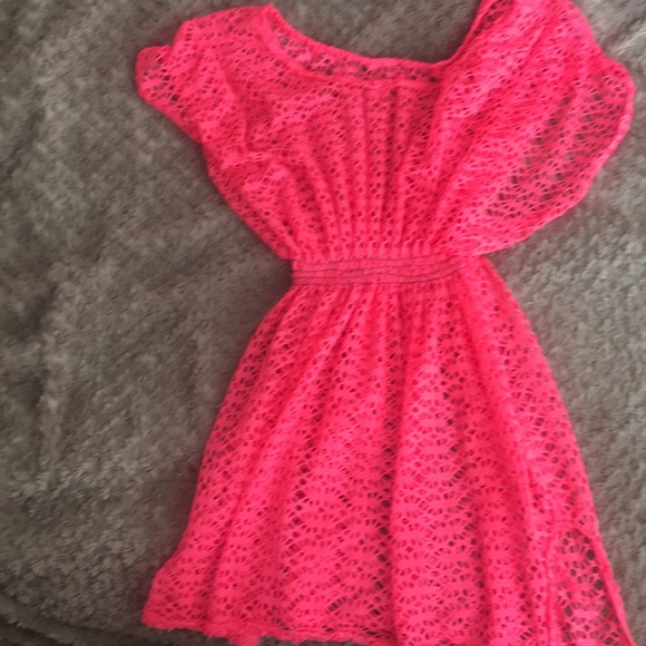 Swim | Hot Pink Beach Cover Up | Poshmark